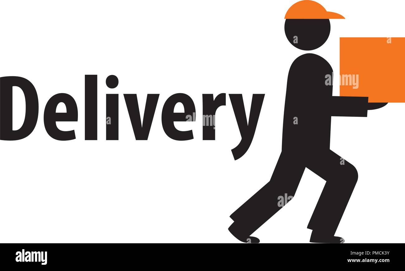 delivery vector logo Stock Vector Image & Art - Alamy
