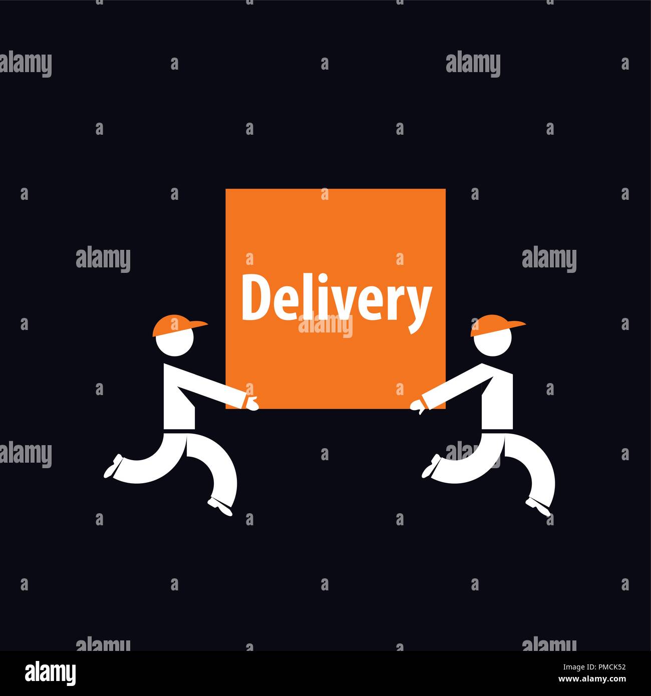delivery vector logo Stock Vector Image & Art - Alamy