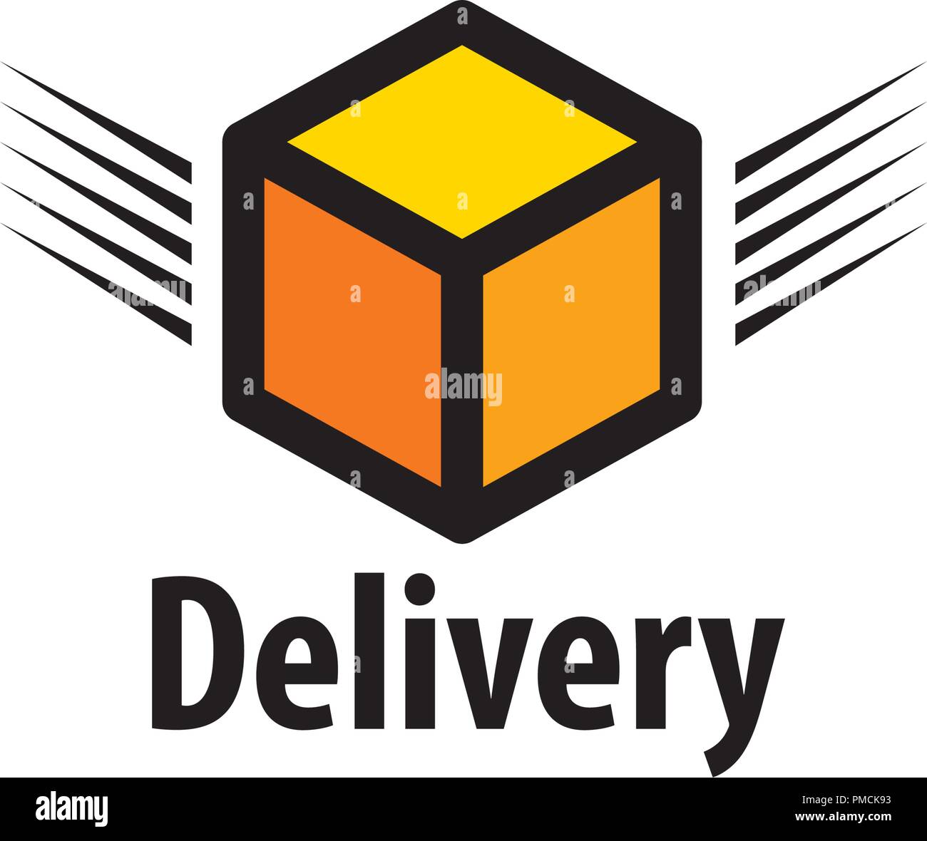 Delivery Logo Template Stock Vector Image & Art - Alamy