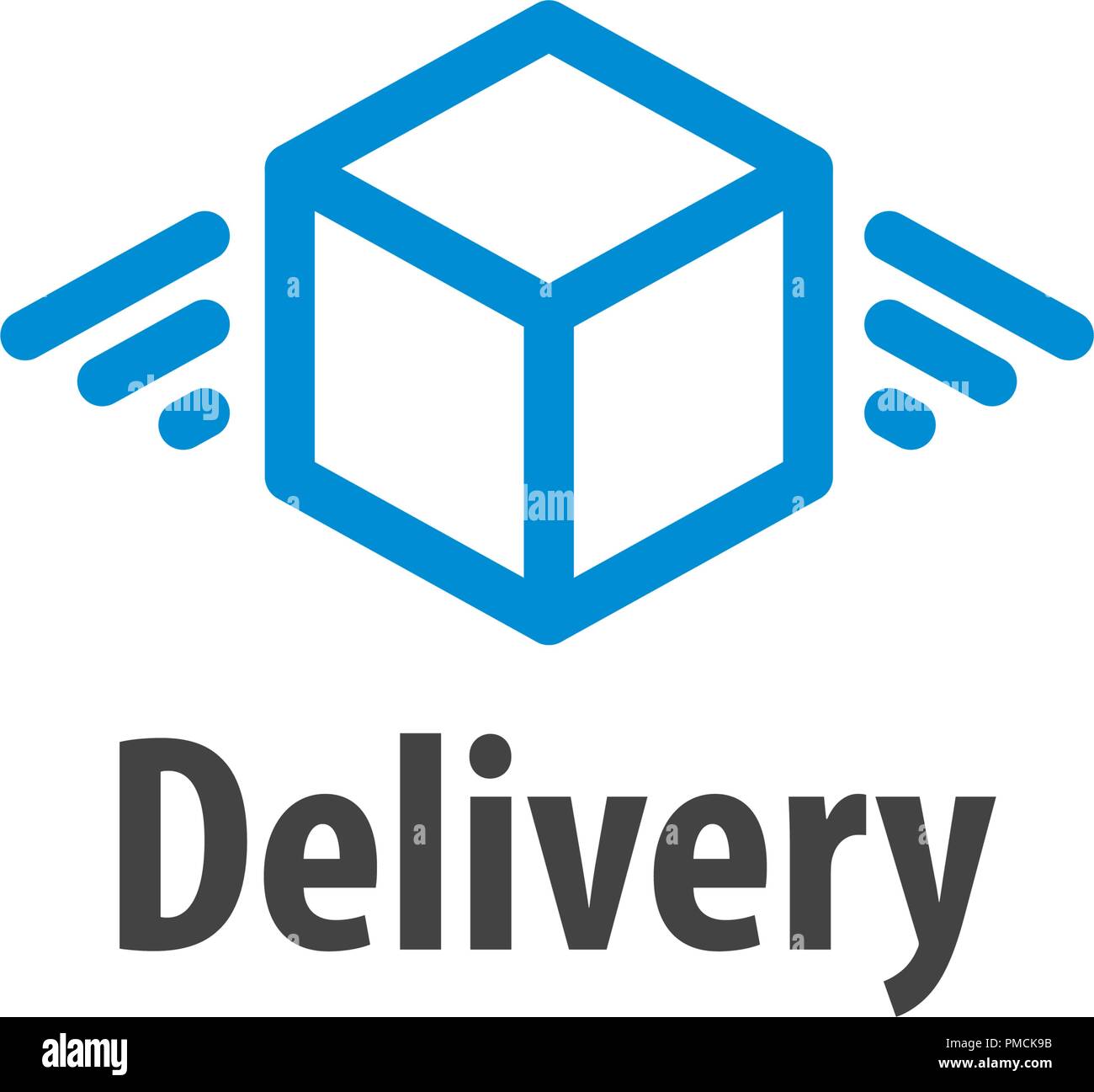 Delivery Logo Template Stock Vector Image & Art - Alamy