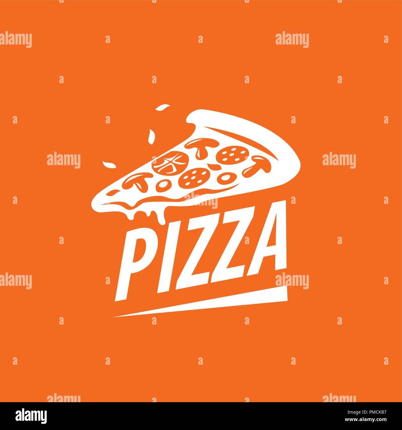 pizza vector logo Stock Vector Image & Art - Alamy