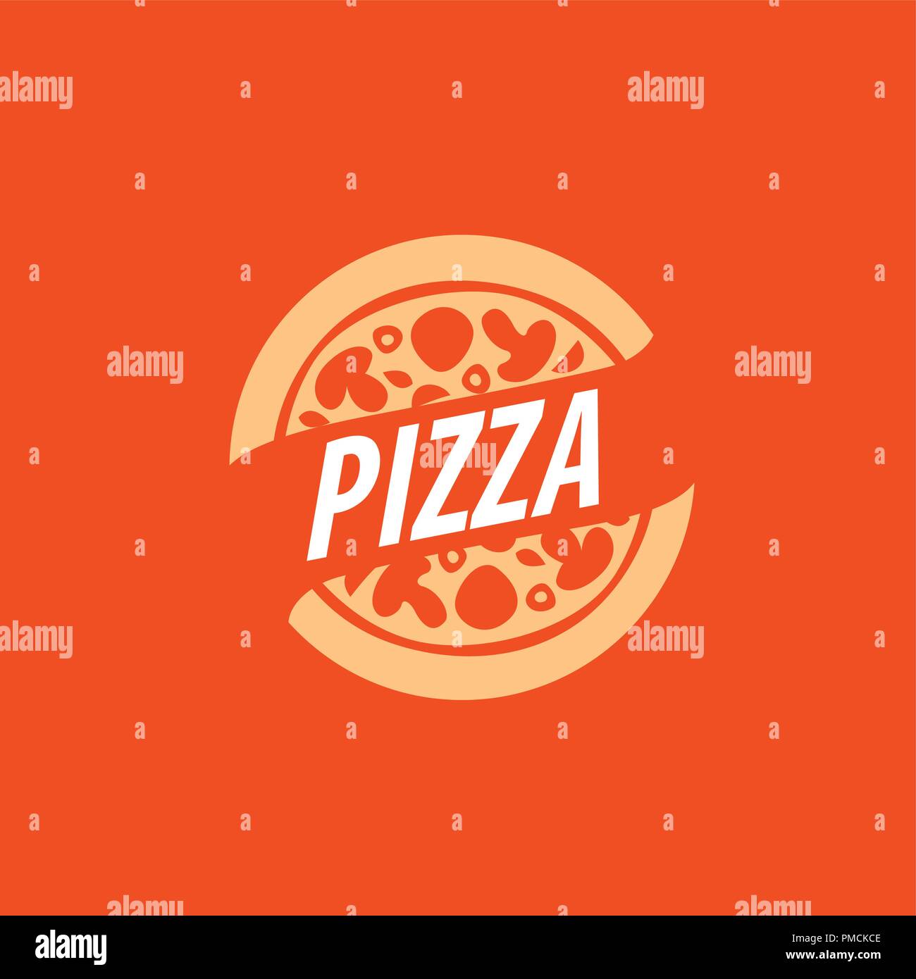 pizza vector logo Stock Vector Image & Art - Alamy