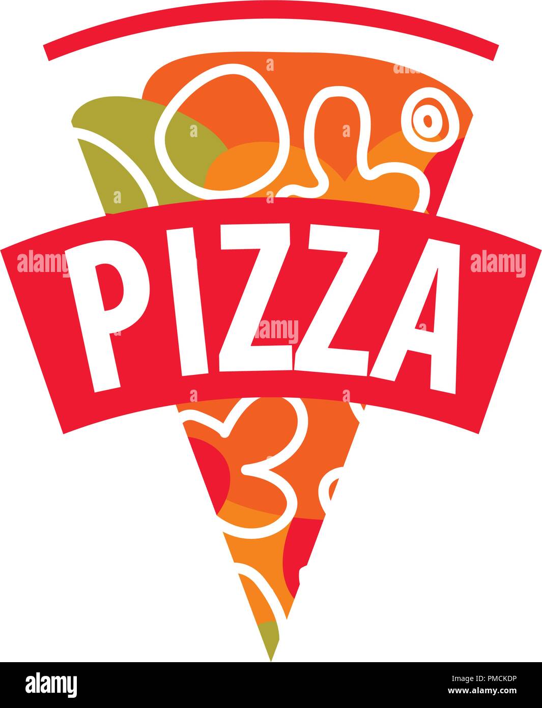 pizza vector logo Stock Vector Image & Art - Alamy