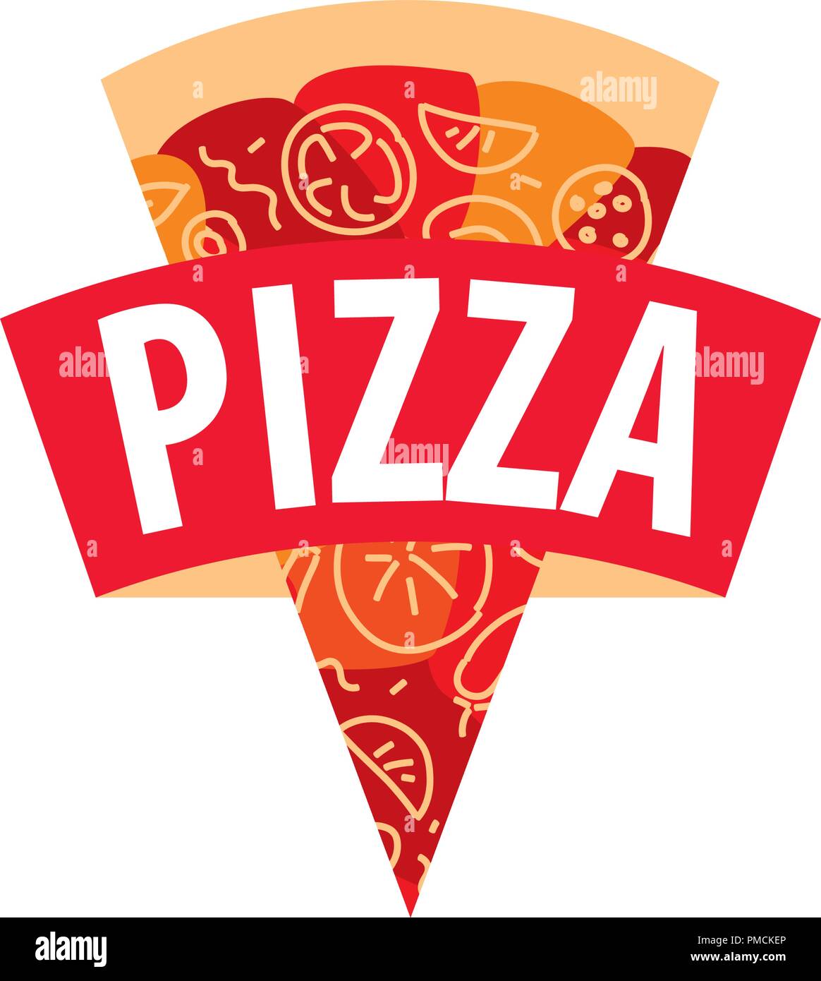 pizza vector logo Stock Vector Image & Art - Alamy