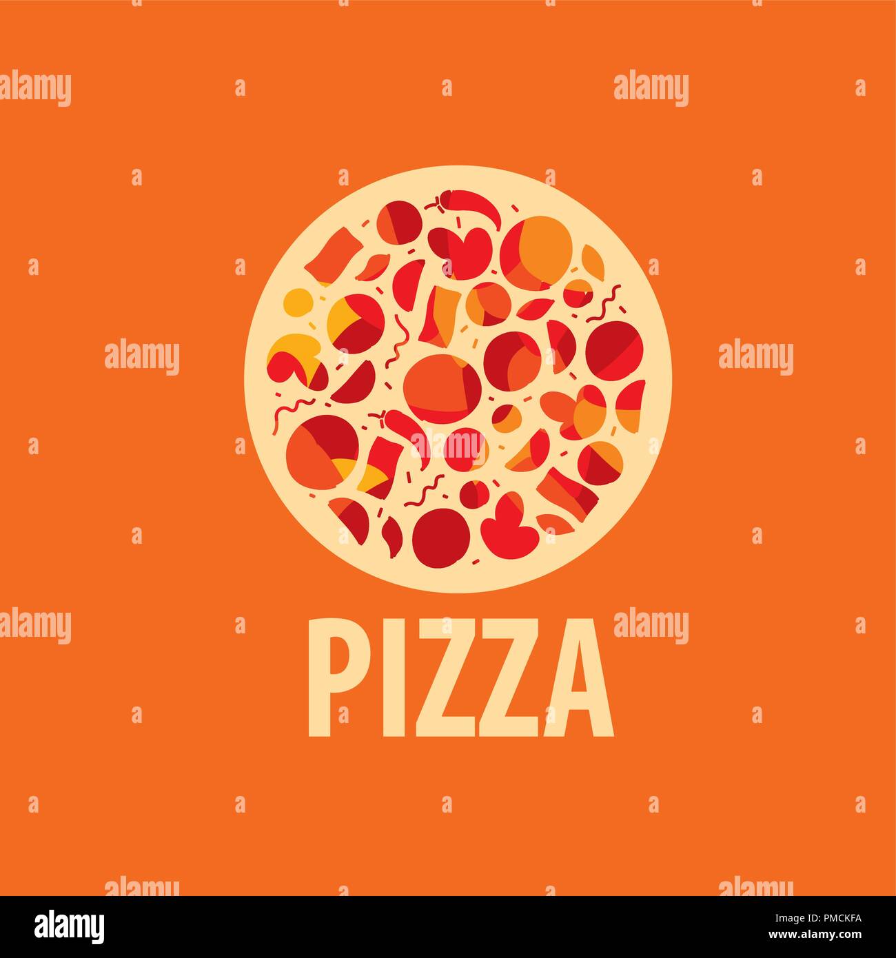 pizza vector logo Stock Vector Image & Art - Alamy