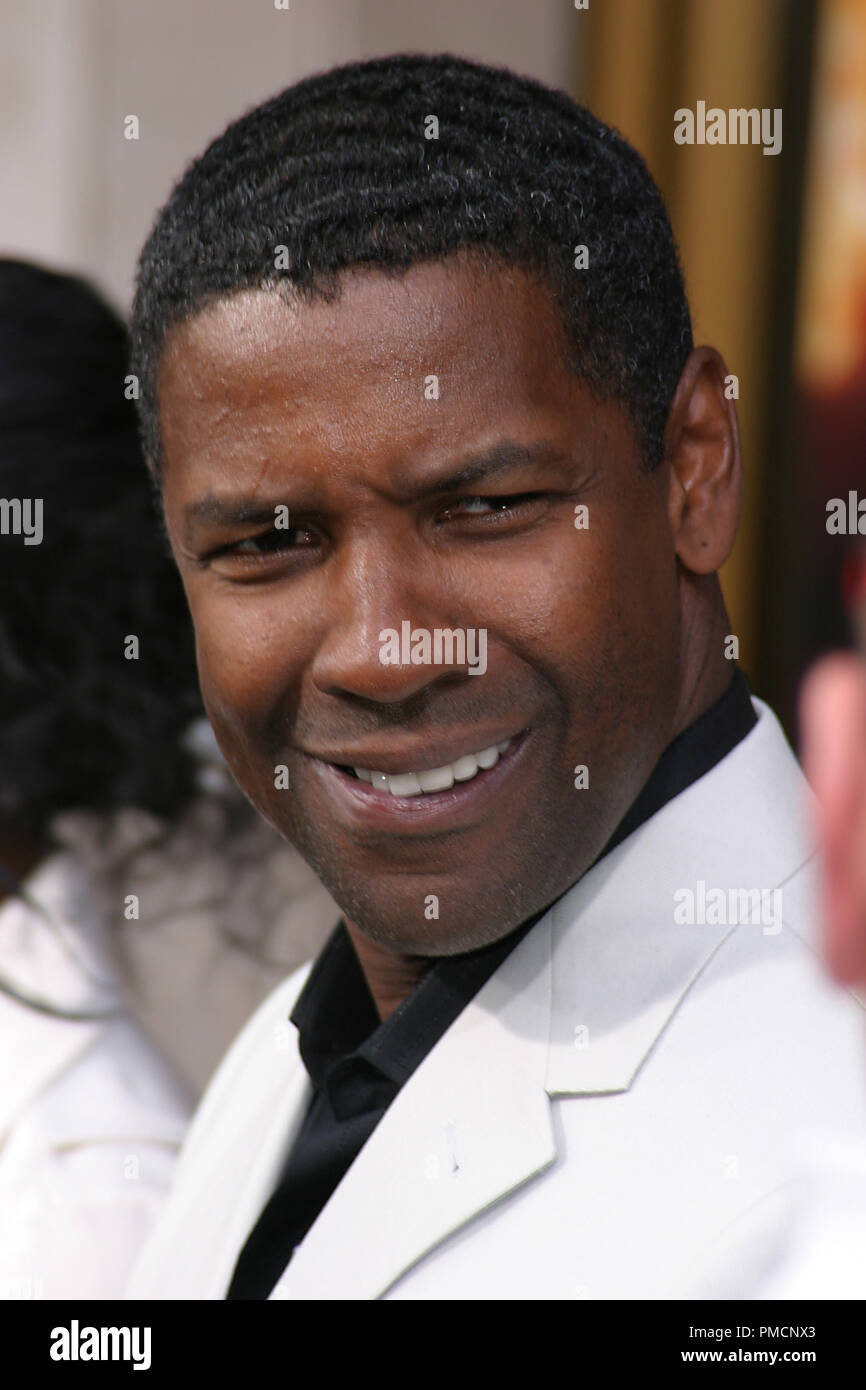 "Man on Fire" Premiere 4-18-2004 Denzel Washington Photo by Joseph ...