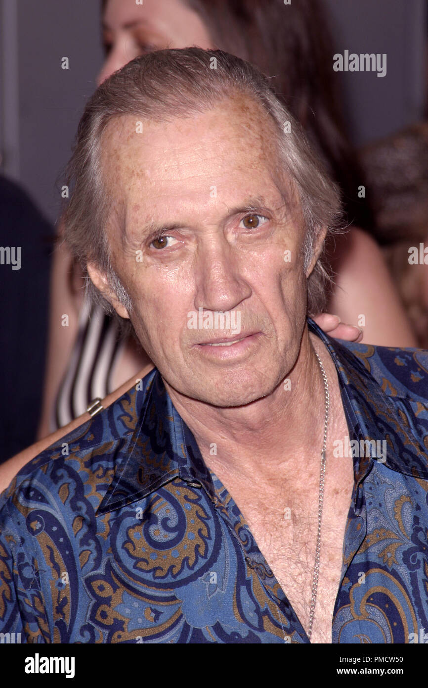 "Sky High" (Premiere) David Carradine 07-24-2005 / El Capitan Theatre ...