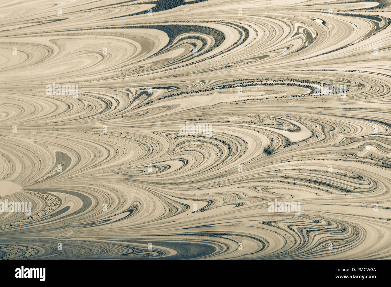 Traditional Ottoman Turkish marbling art patterns as abstract ...