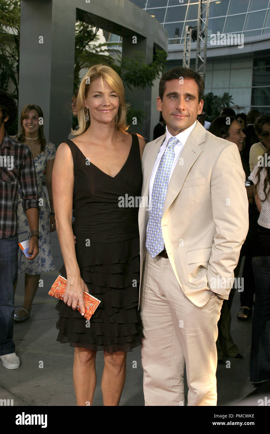 "The 40 Year-Old Virgin" (Premiere) Nancy Walls and Steve Carell 08-11 ...