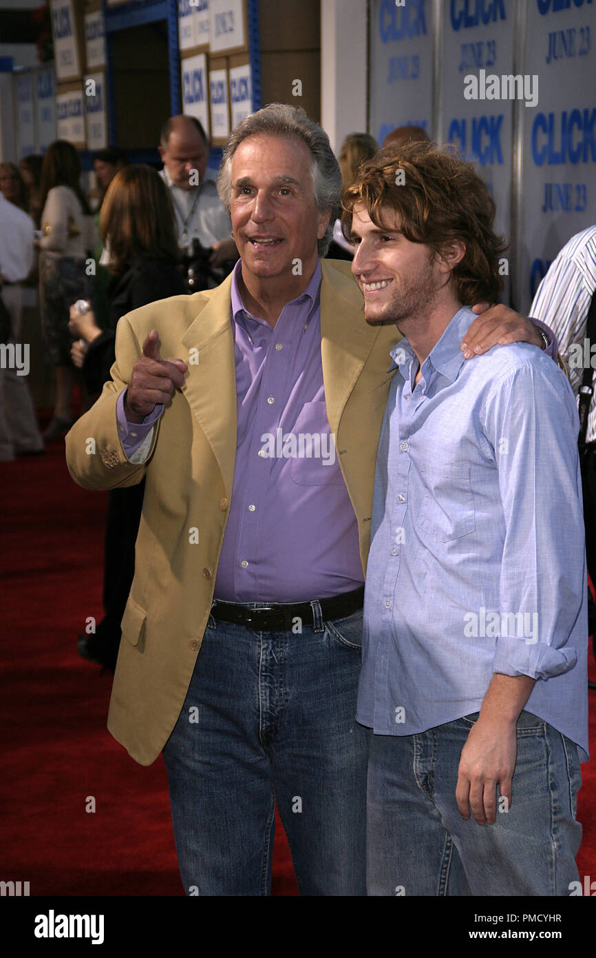 "Click" (Premiere) Henry Winkler and Max Winkler 06-14-2006 / Mann ...