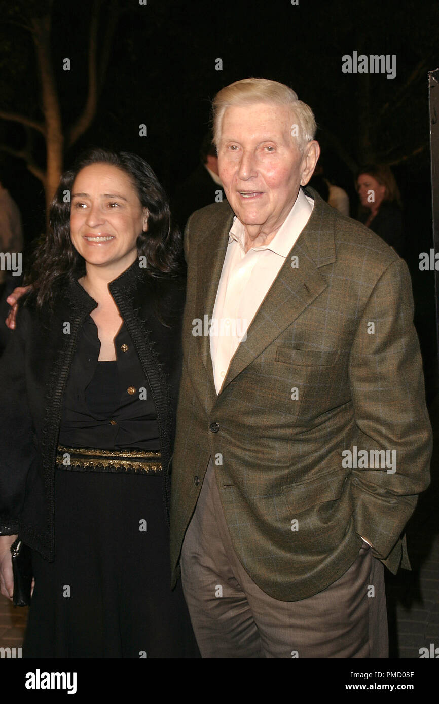 "Zodiac" (Premiere) Paula Redstone, Sumner Redstone 3-1-2007 ...