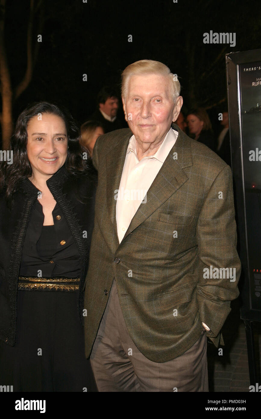 Zodiac (Premiere) Paula Redstone, Sumner Redstone 3-1-2007 / Paramount ...