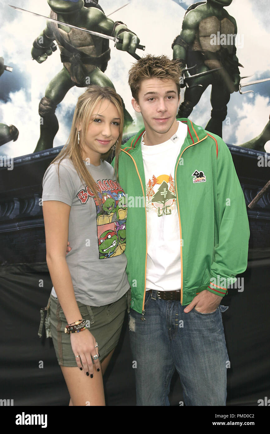 "TMNT" (Premiere) Ashley Edner, Bobby Edner 3-17-2007 / Grauman's ...