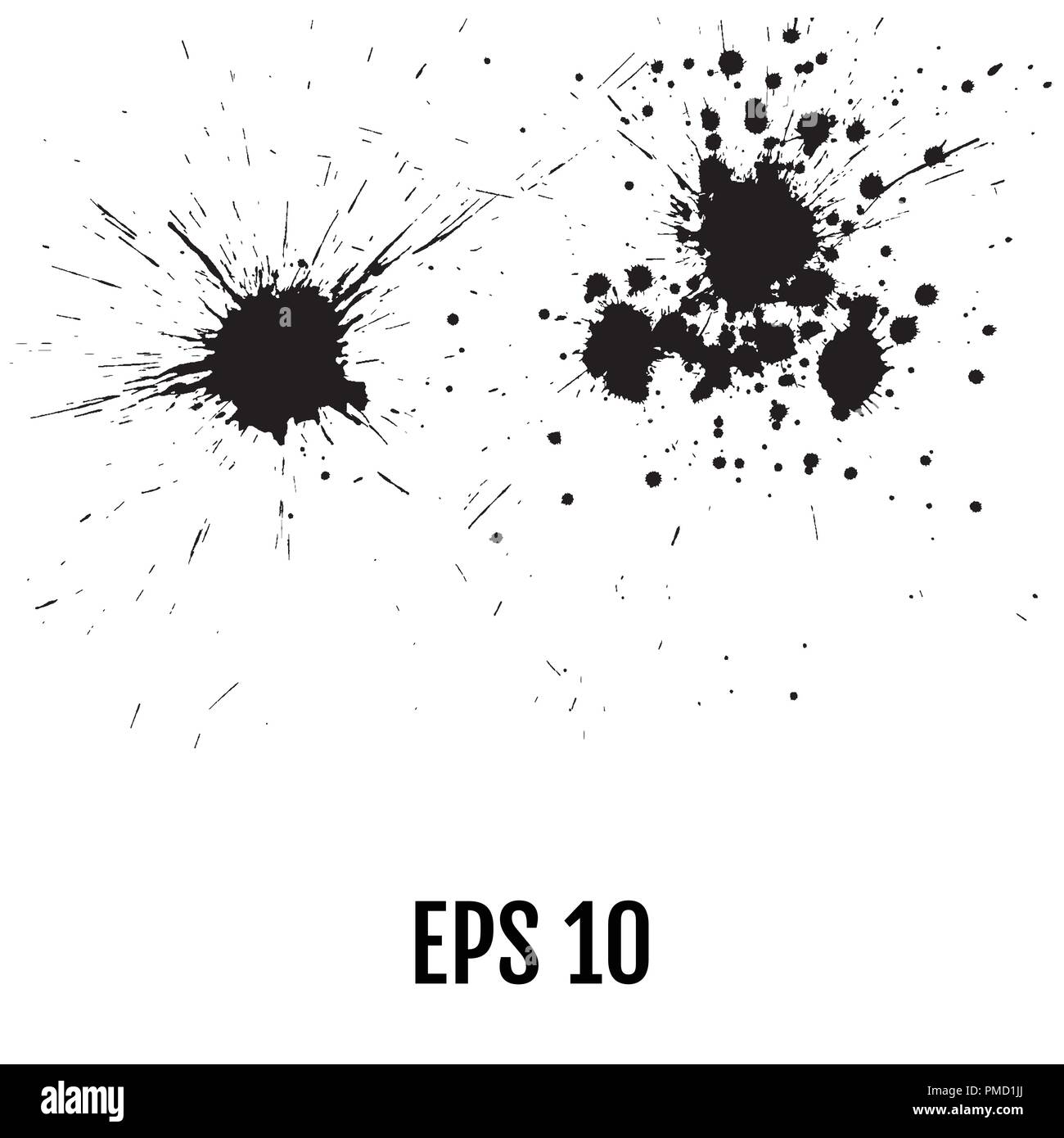 Scattered elements Stock Vector Images - Alamy