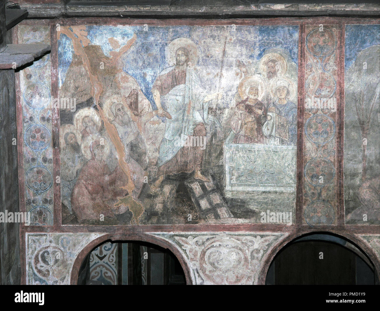 The Descent of Christ into Hell. Date/Period: 1000. Author: UNKNOWN ...