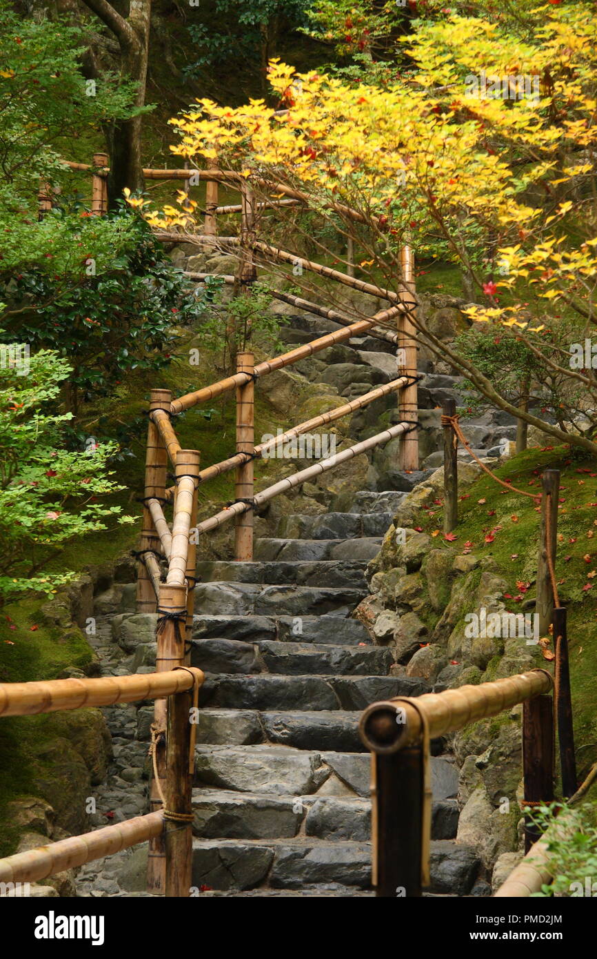 Japanese stairs hi-res stock photography and images - Alamy