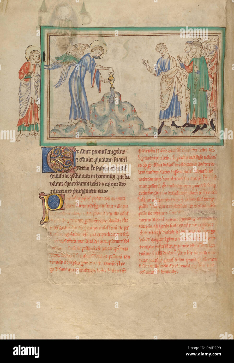 The First Vessel: Ulcerous Wounds. Date/Period: Ca. 1255 - 1260. Folio ...