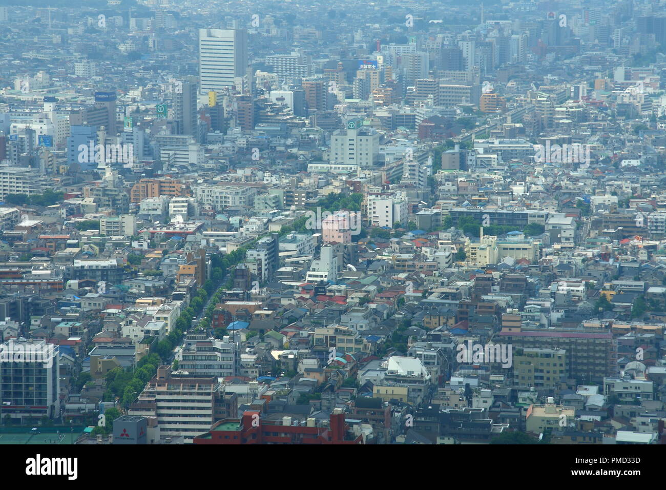 Tokyo city from above Stock Photo - Alamy