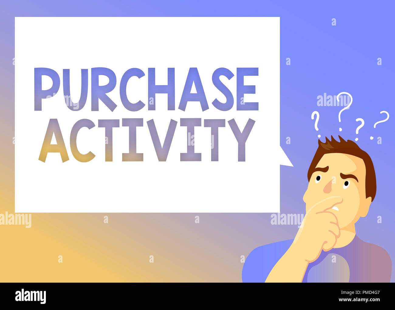 Text sign showing Purchase Activity. Conceptual photo Acquiring goods ...