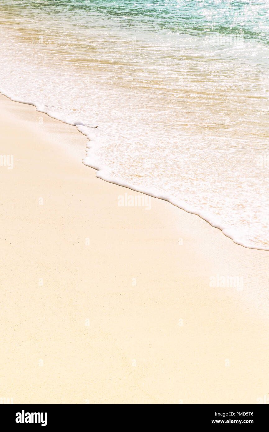 Sandy beach vertical hi-res stock photography and images - Alamy