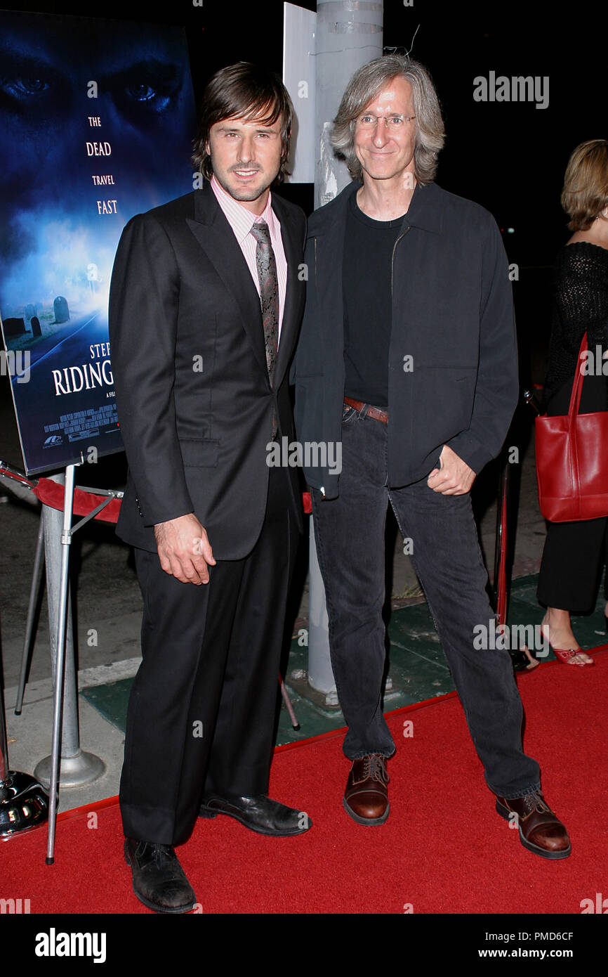"Riding The Bullet" Premiere 10-04-2004 David Arquette, Mick Garris ...