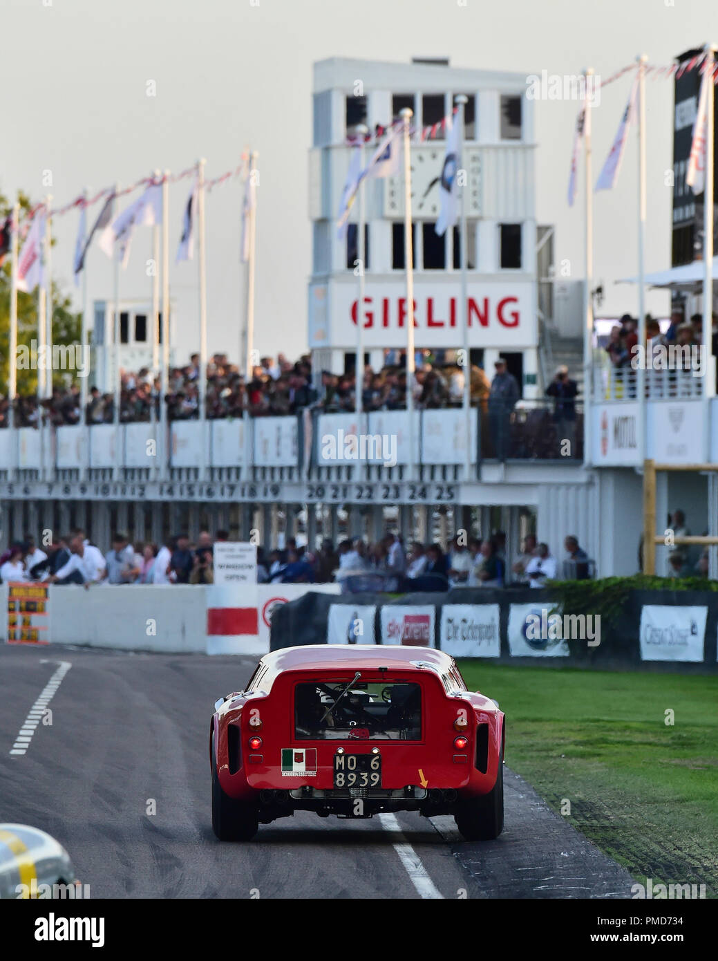 Niklas Halusa, Emanuele Pirro, Ferrari 250 GT SWB, Breadvan, Kinrara ...