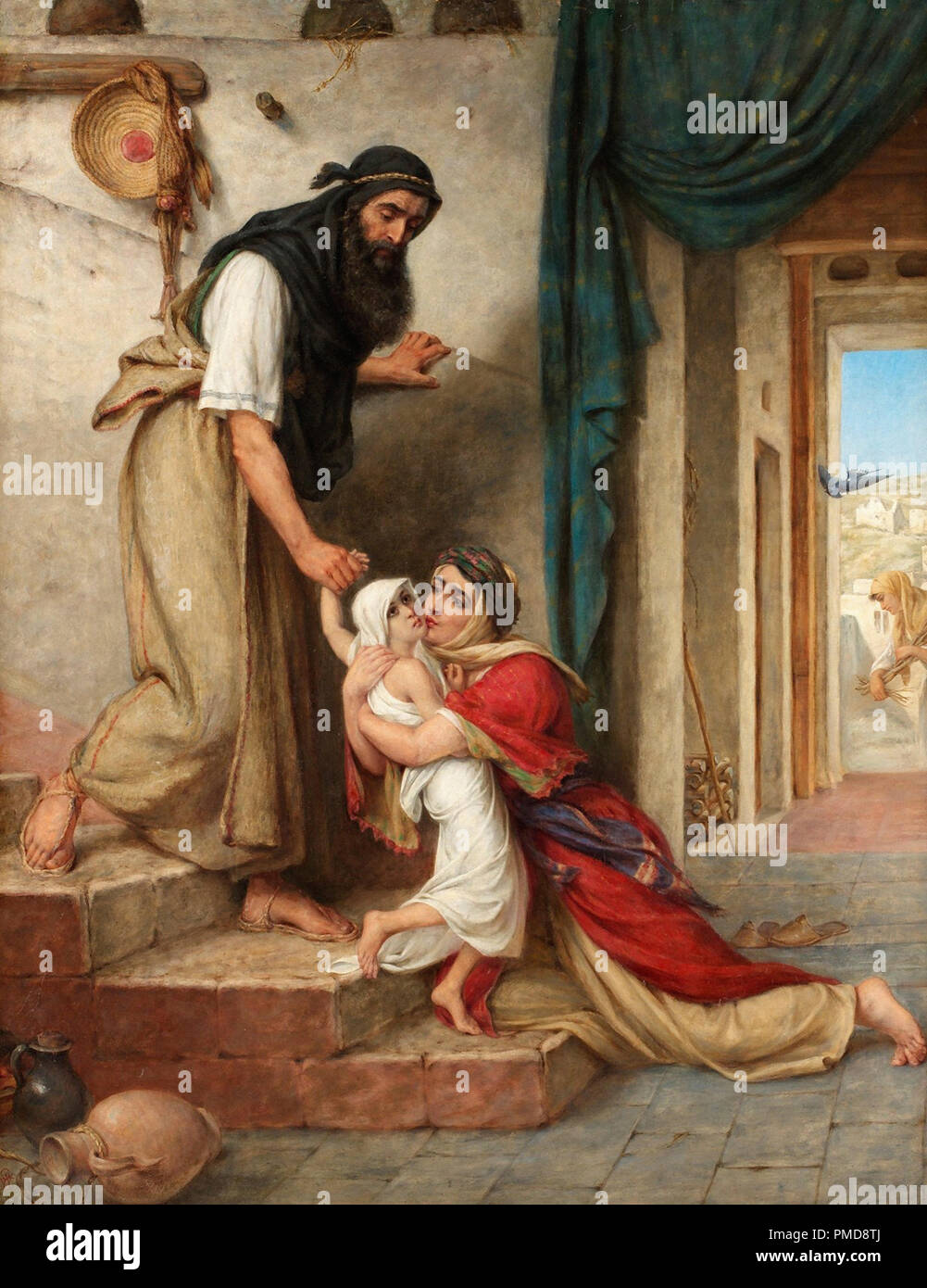 Gale William - Elijah and the Widow's Son Stock Photo - Alamy