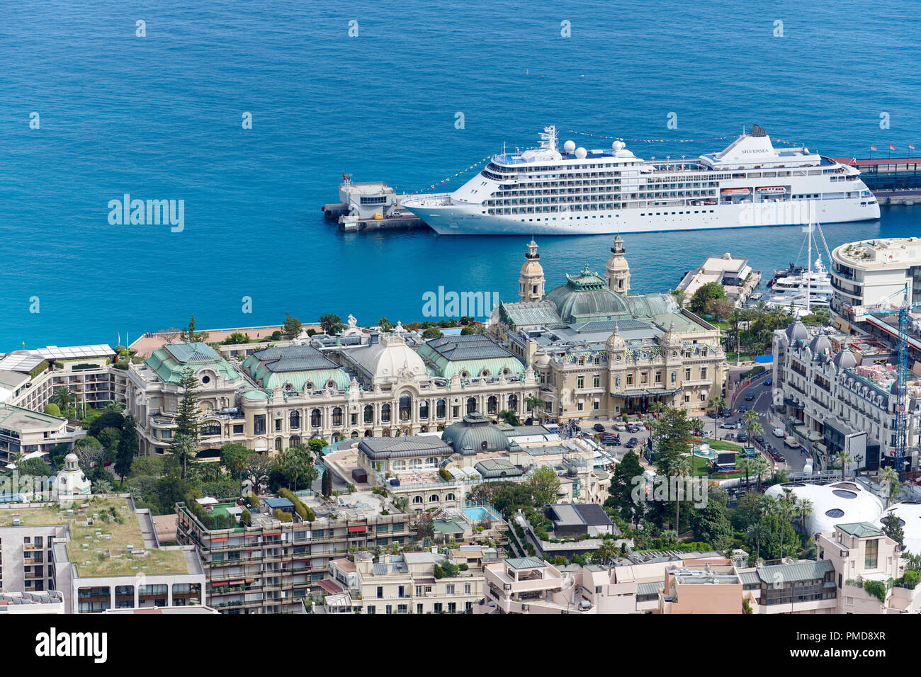 Cruise ship monaco harbour hi-res stock photography and images - Alamy