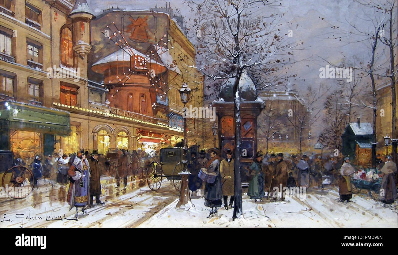 Le moulin rouge hi-res stock photography and images - Alamy