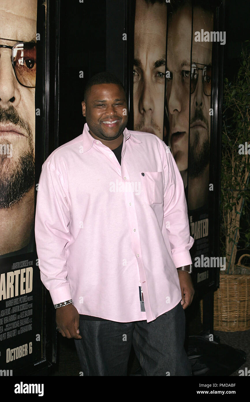 "The Departed" (Premiere) Anthony Anderson 10-5-2006 / Director's Guild ...