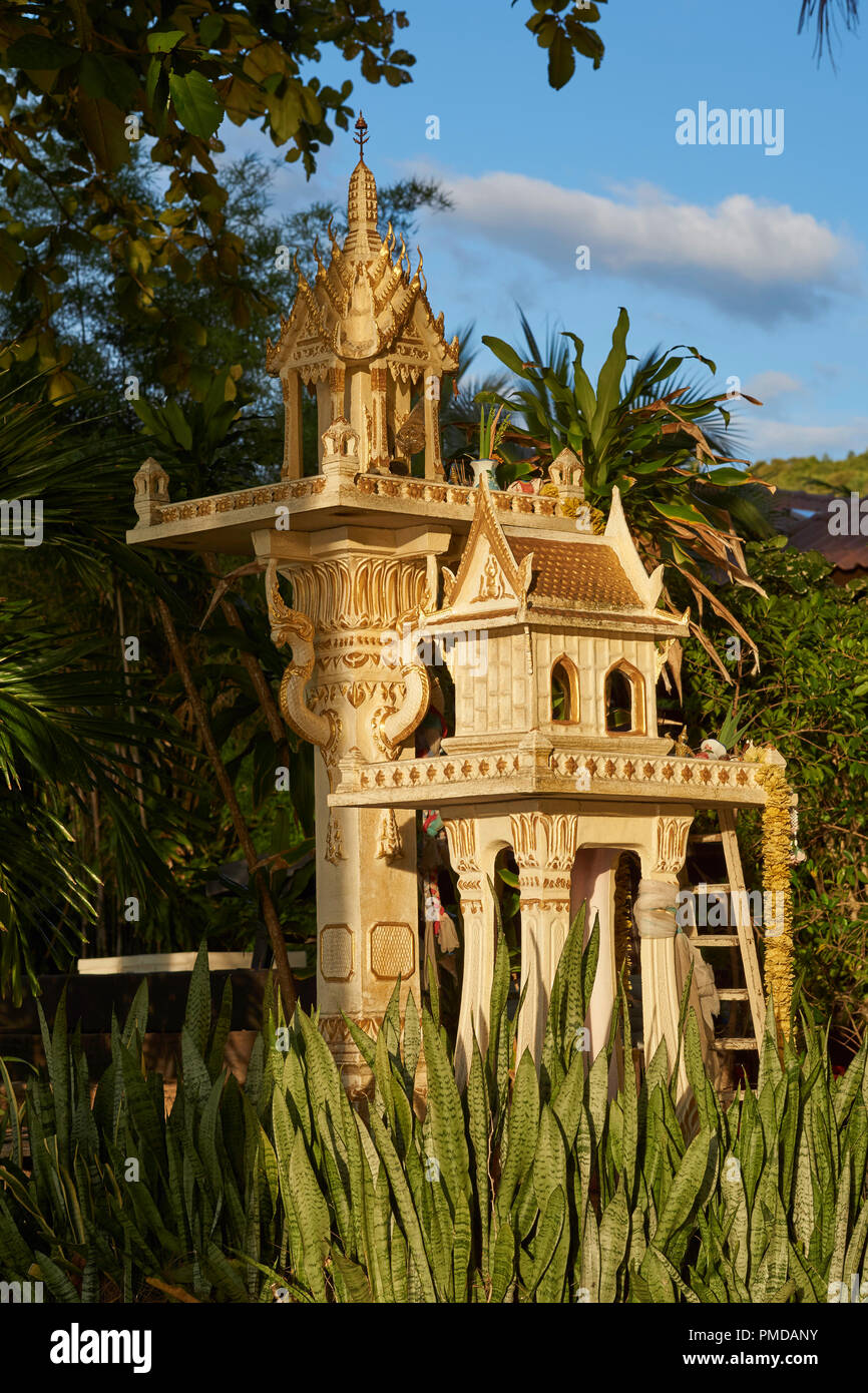 Thailand Spirit House Pray Not Animism High Resolution Stock ...