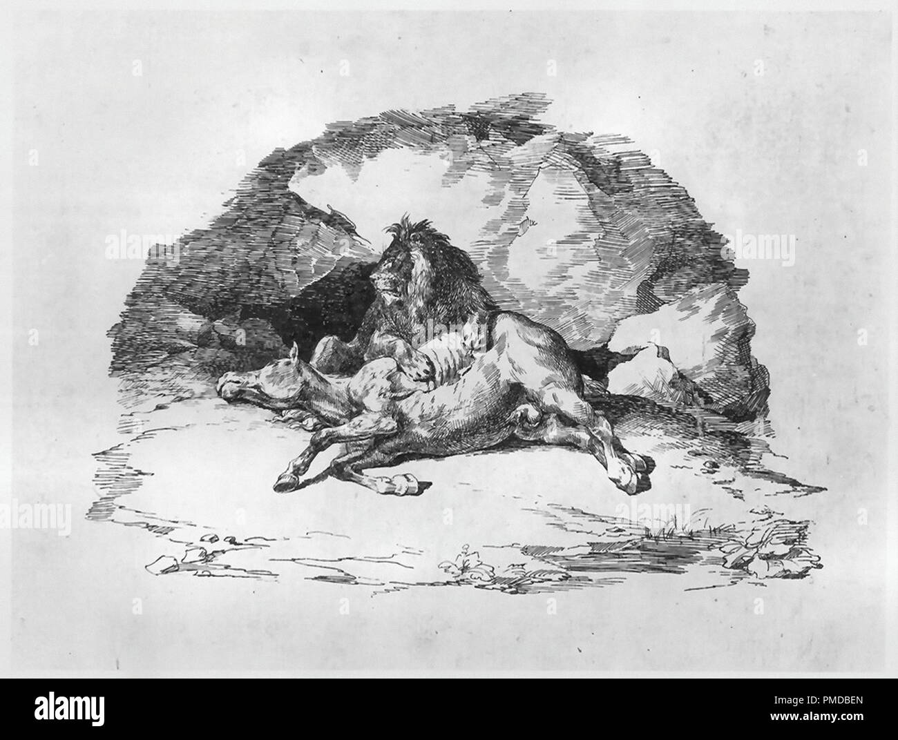 Theodore gericault horse hi-res stock photography and images - Alamy