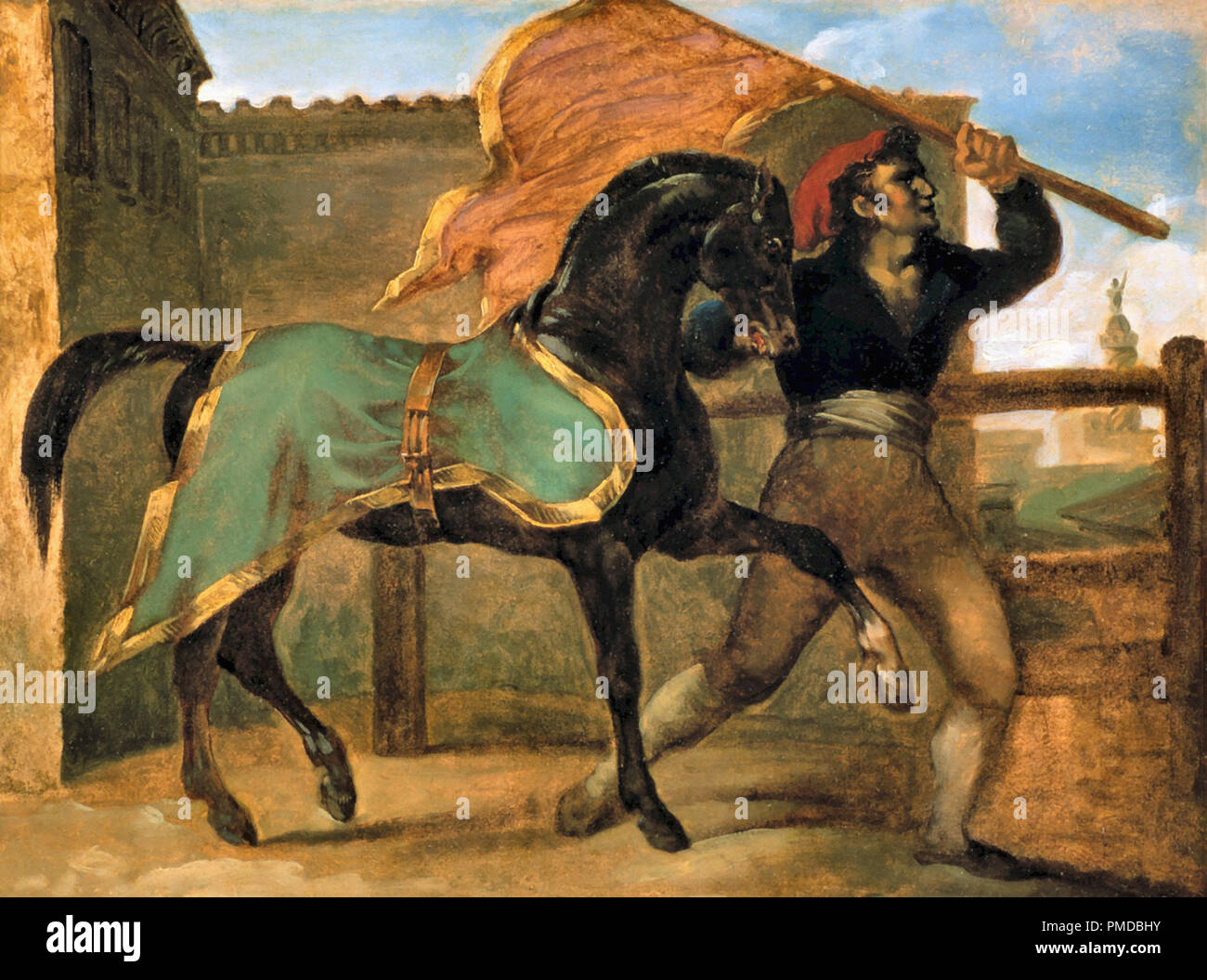 Theodore gericault horse hi-res stock photography and images - Alamy