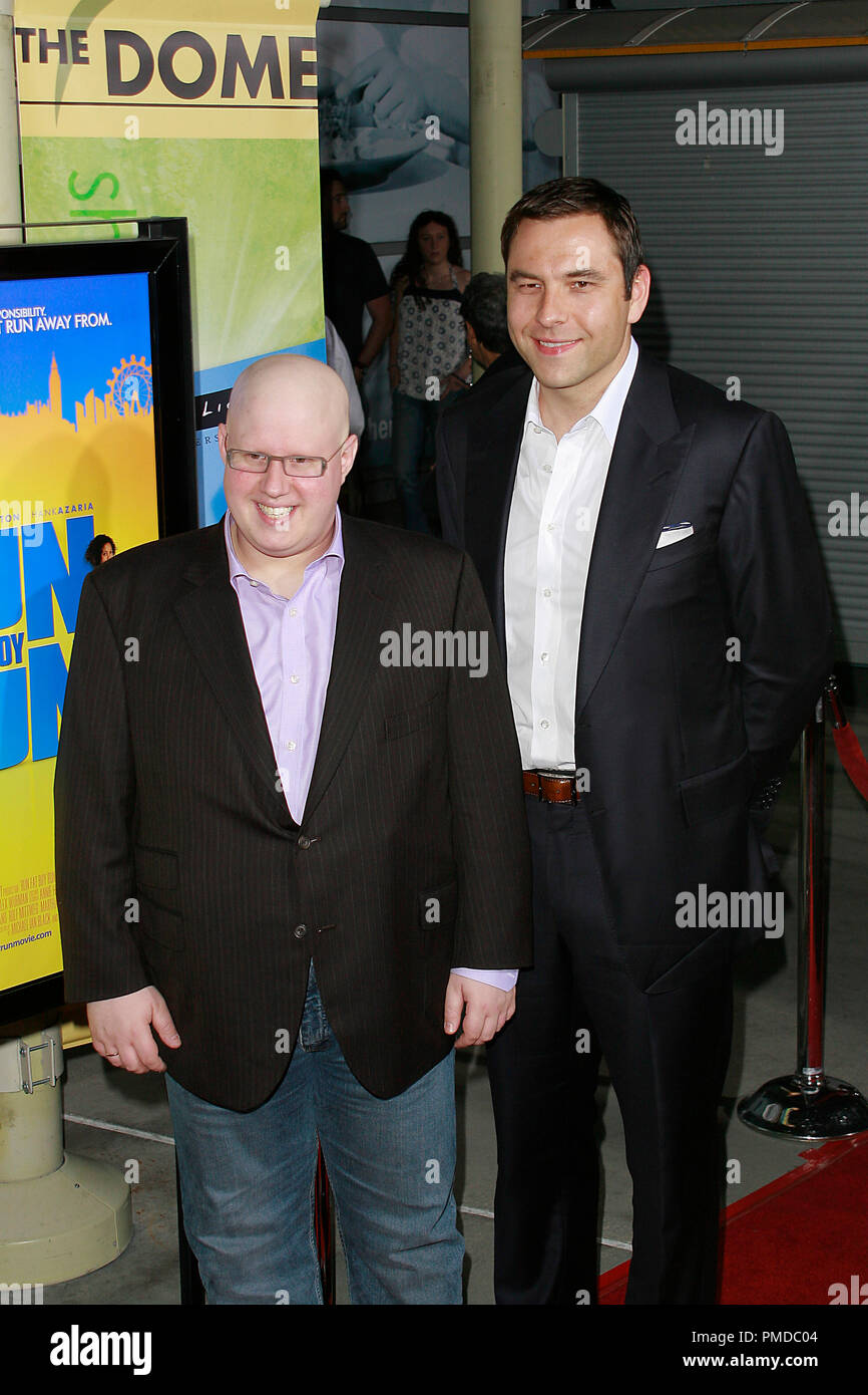 "Run, Fat Boy, Run" Premiere Matt Lucas, David Walliams 3-24-2008 ...