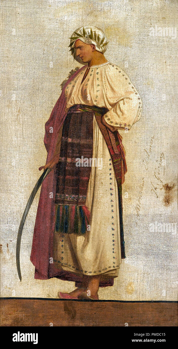 Gerome Jean-Léon - Character Symbolising Turkey Stock Photo - Alamy