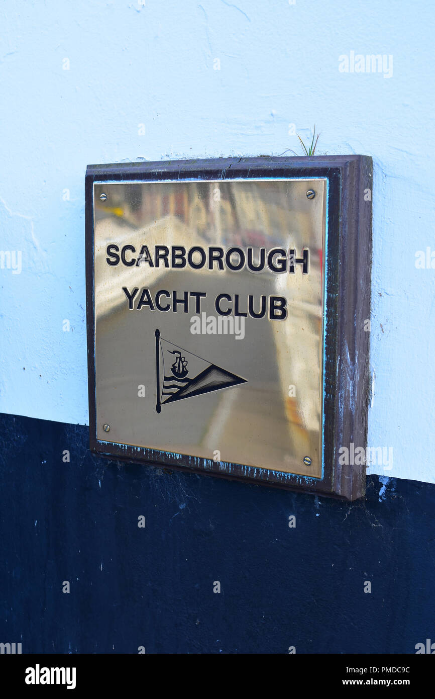 Scarborough plaque hi-res stock photography and images - Alamy