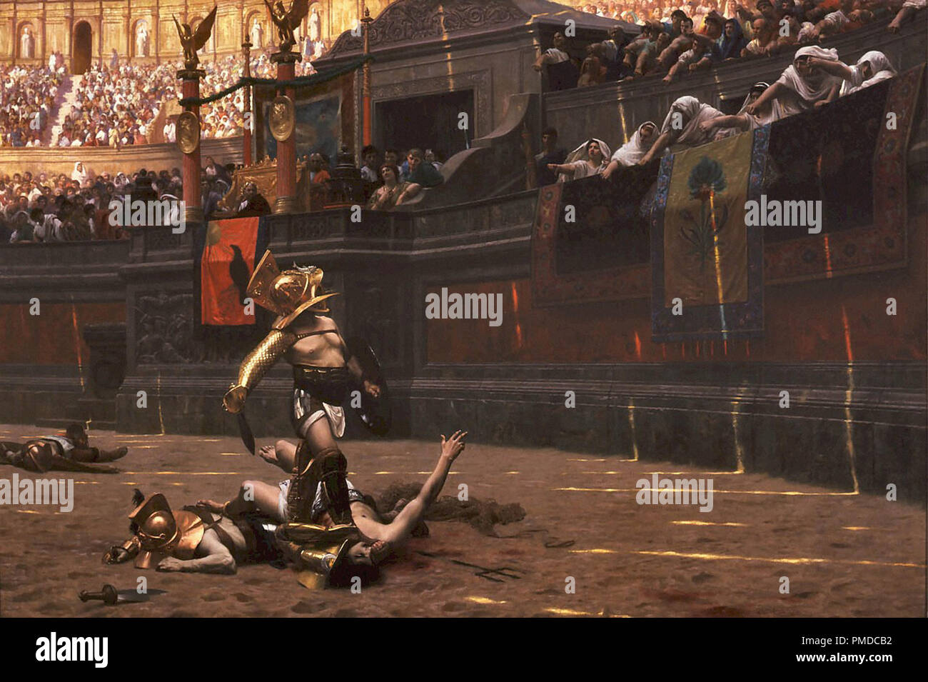 Jean leon gerome pollice verso hi-res stock photography and images - Alamy