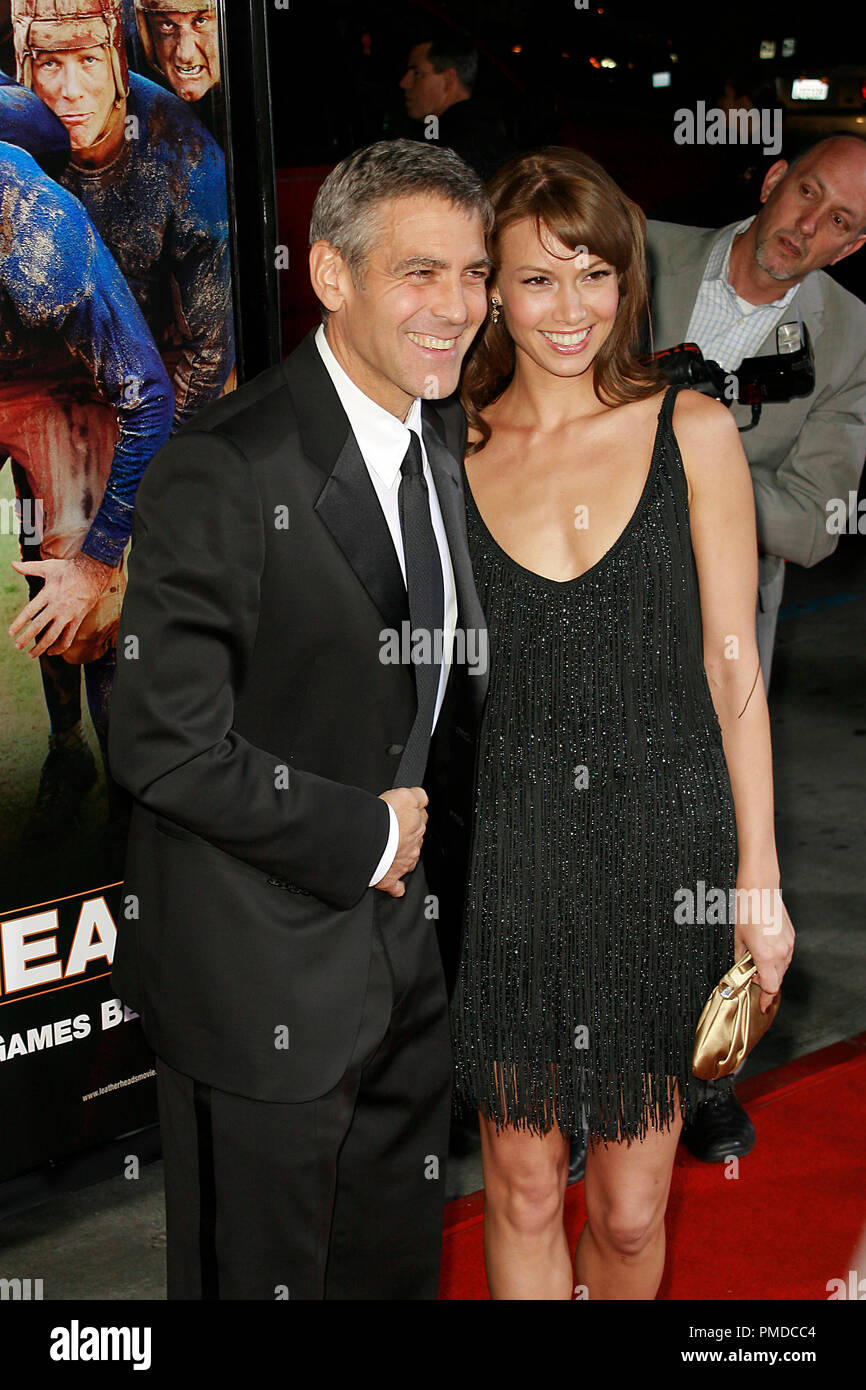"Leatherheads" Premiere George Clooney, Sarah Larson 3-31-2008 ...