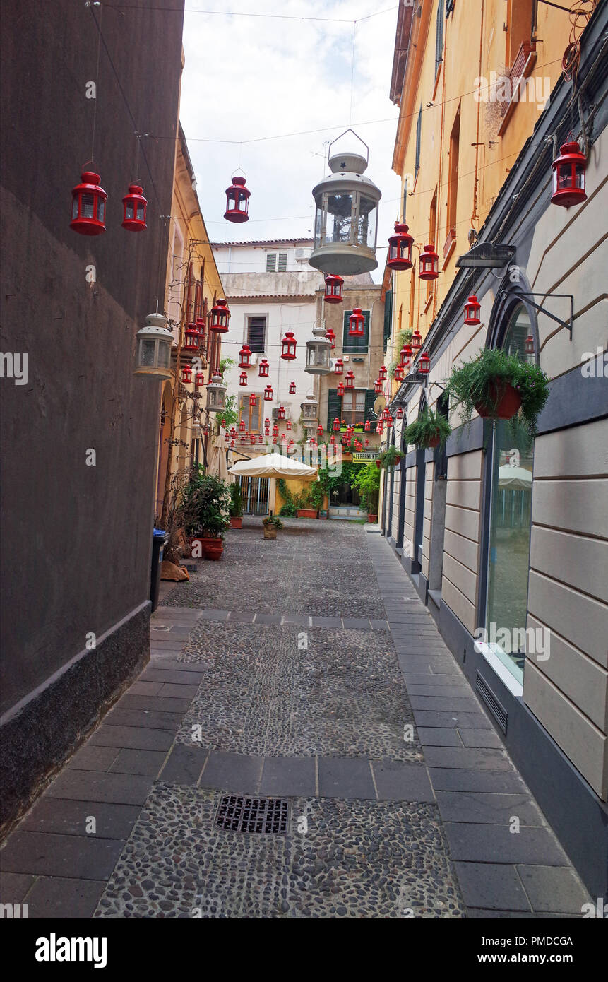 Sardinia old town hi-res stock photography and images - Alamy