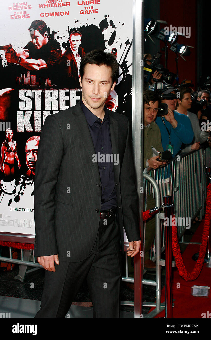 "Street Kings" Premiere Keanu Reeves 4-3-2008 / Grauman's Chinese ...
