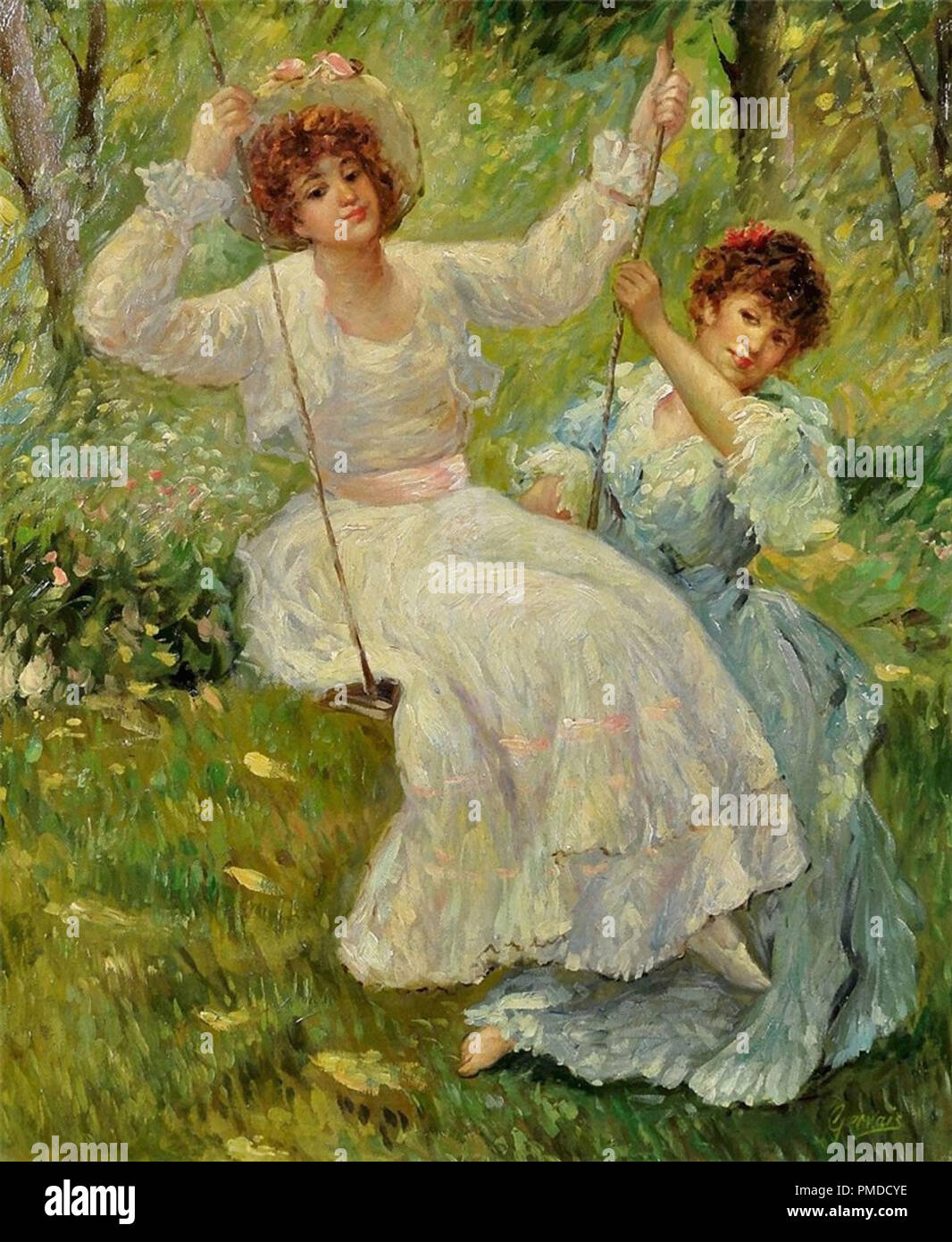 Gervais Paul Jean - the Swing Stock Photo - Alamy