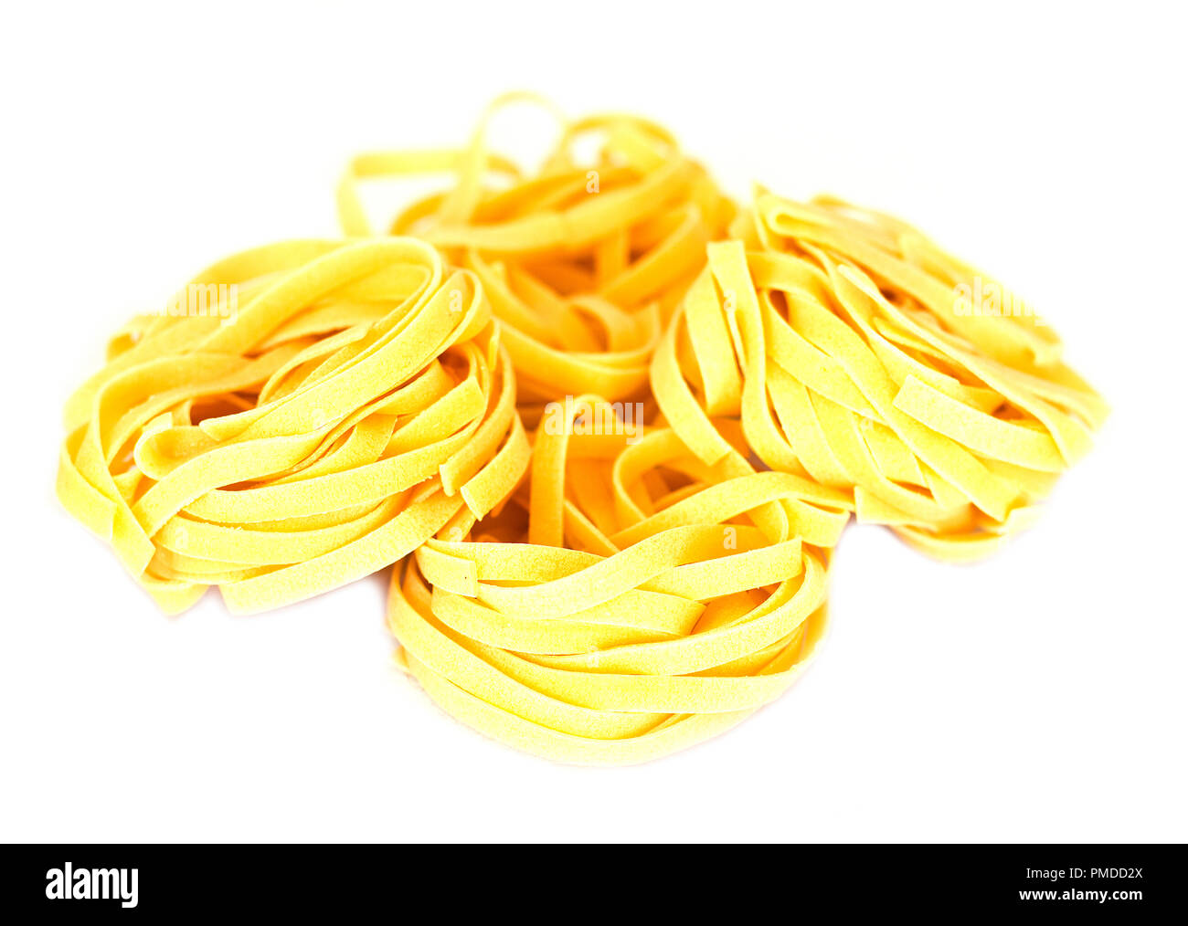 Uncooked tagliatelle isolate hi-res stock photography and images - Alamy