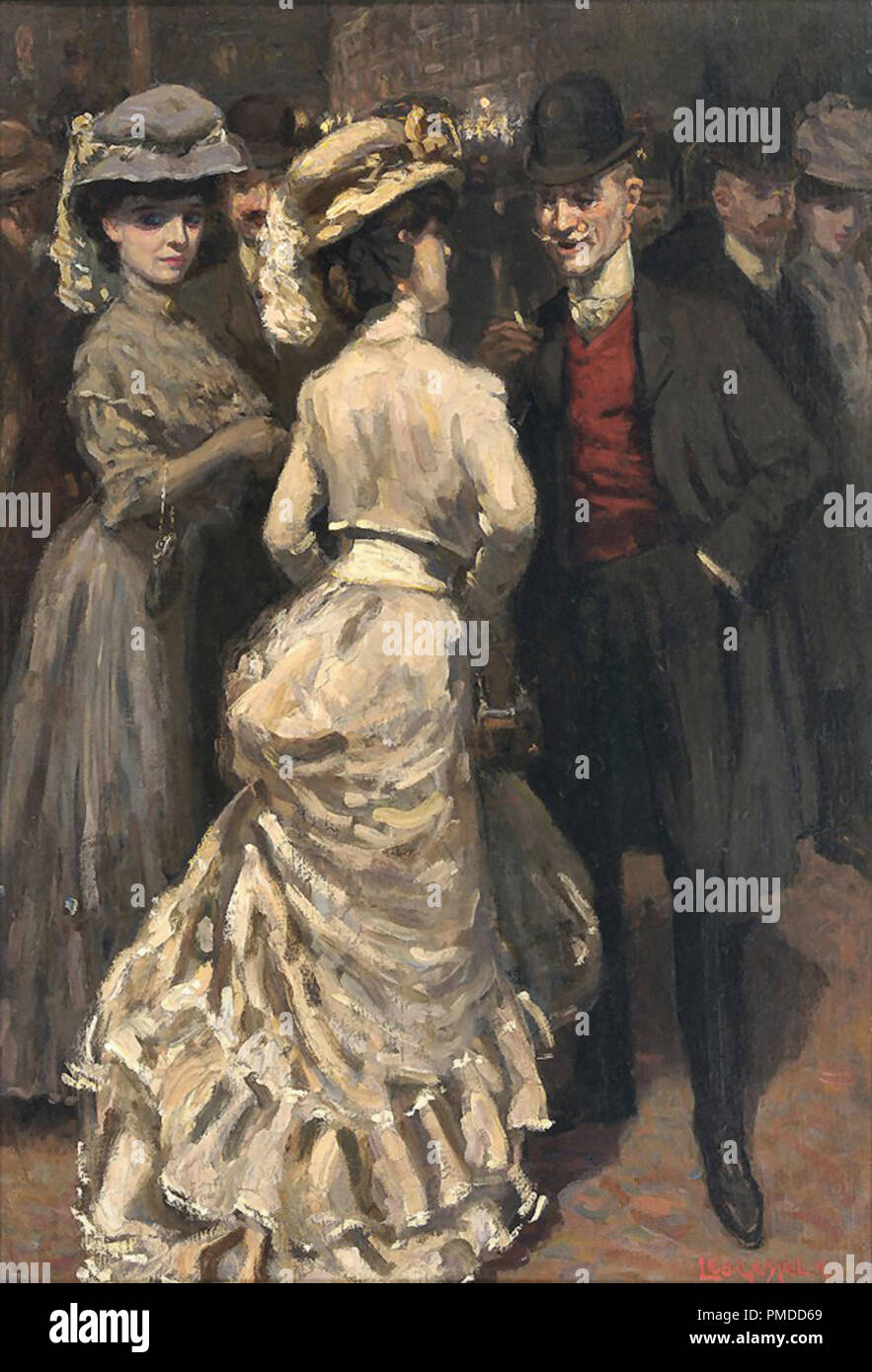 Gestel Leo - Sortie Du Theatre Paris Stock Photo - Alamy