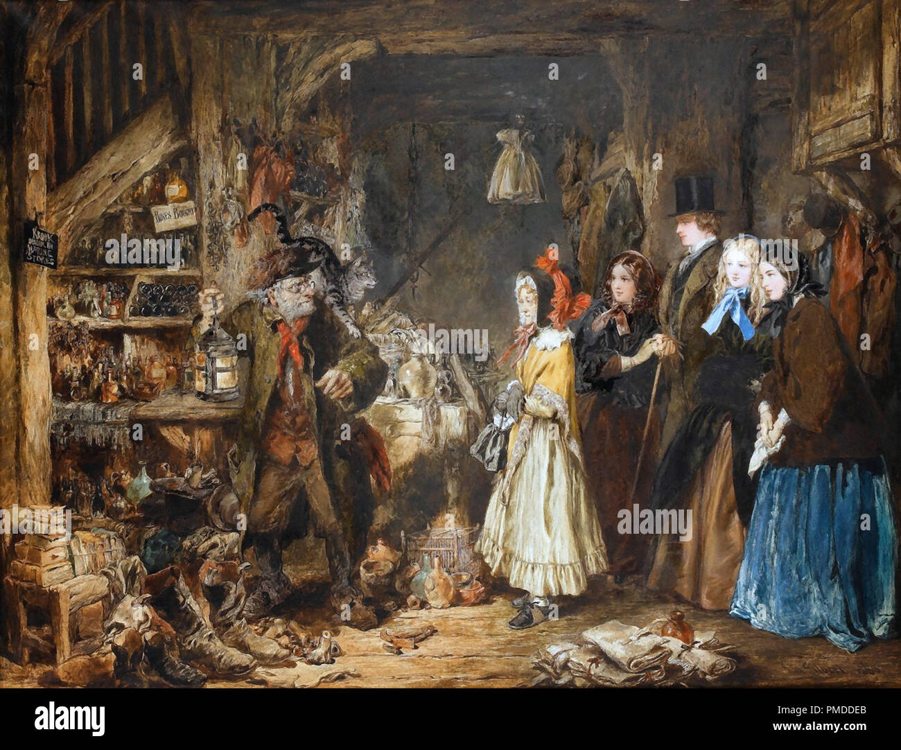 Gilbert Sir John - Miss Flyte Introduces the Wards in Jarndyce to Krook ...