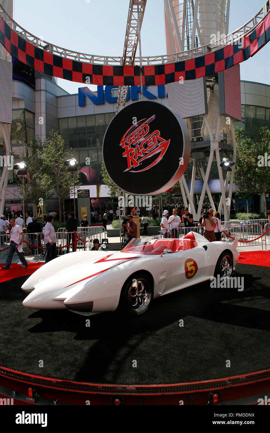 "Speed Racer" Premiere Mach 5 race car 4-26-2008 / Nokia Theatre / Los ...