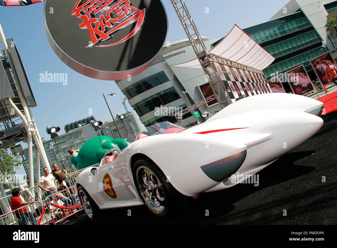 Speed Racer Premiere Mach 5 race car 4-26-2008 / Nokia Theatre / Los ...