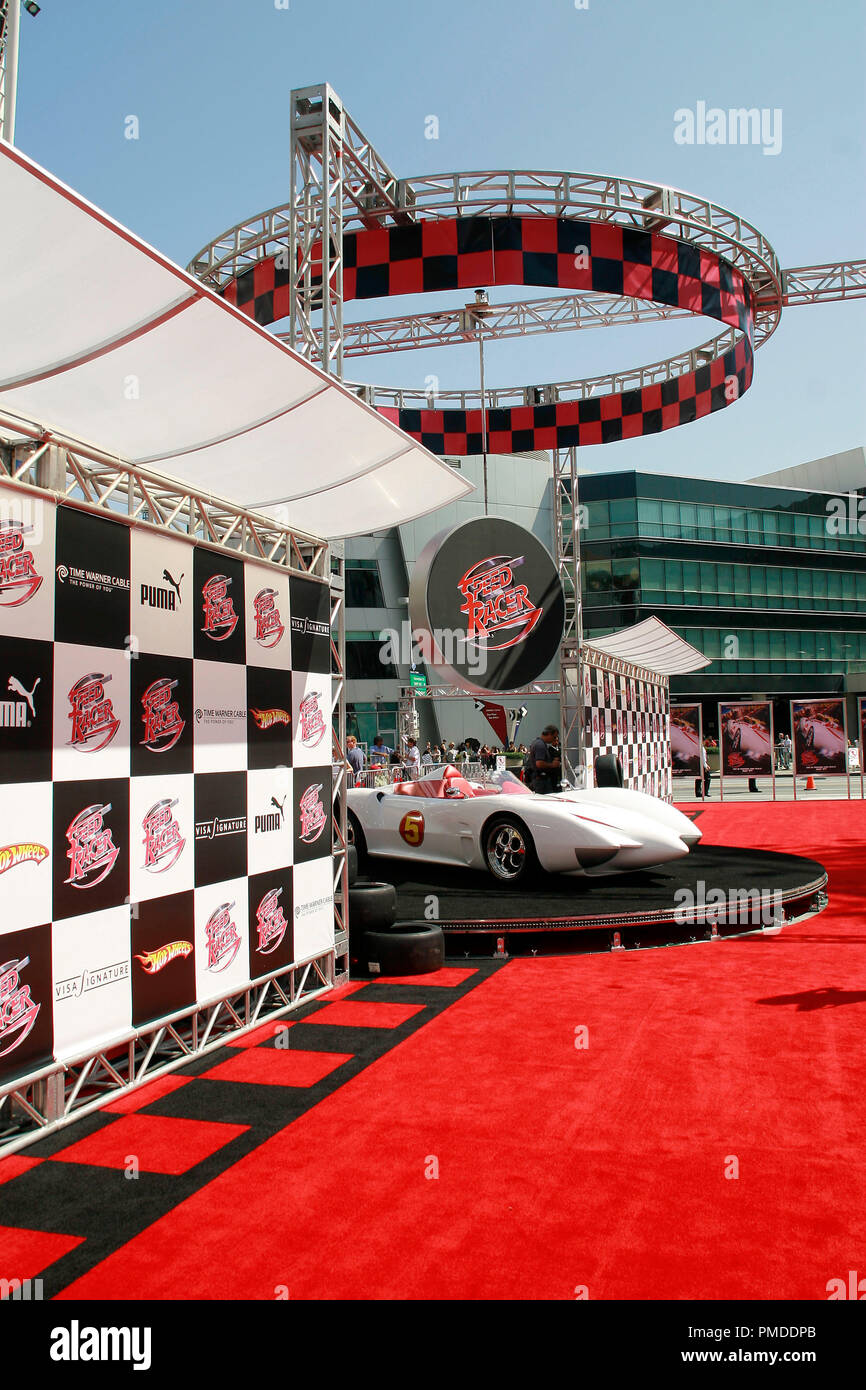 Speed Racer Premiere Mach 5 race car 4-26-2008 / Nokia Theatre / Los ...