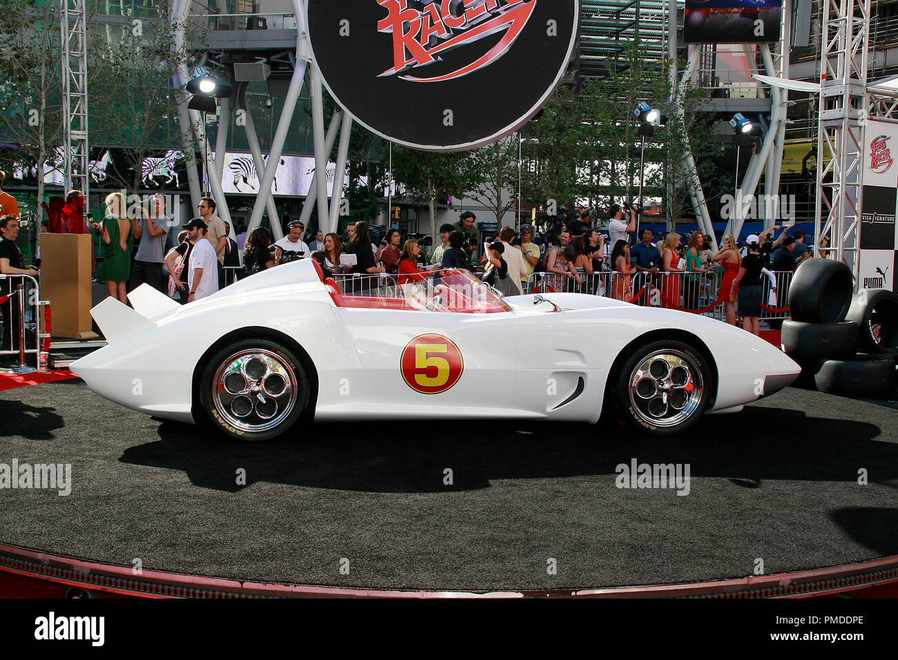 "Speed Racer" Premiere Mach 5 race car 4-26-2008 / Nokia Theatre / Los ...
