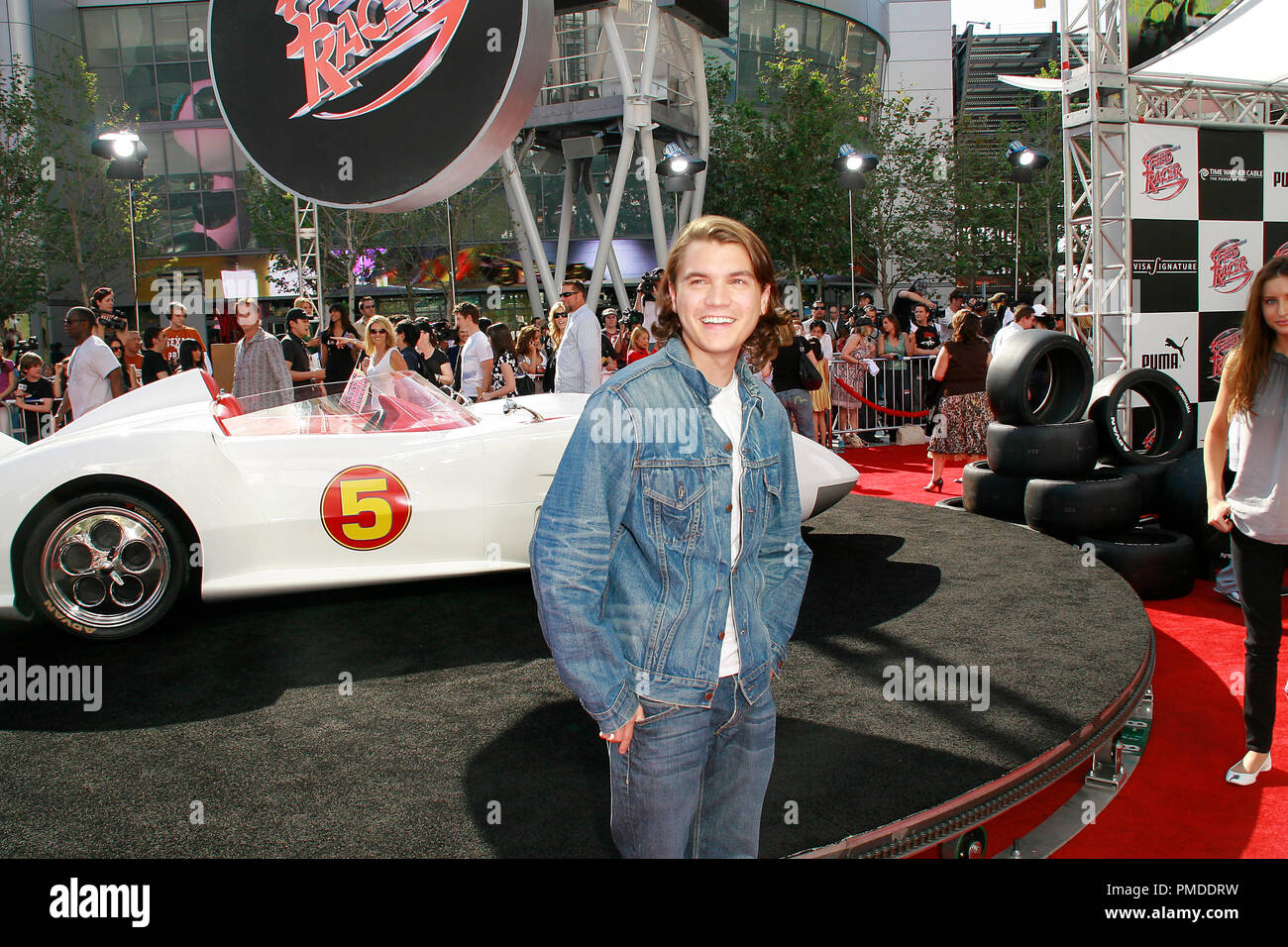 "Speed Racer" Premiere Emile Hirsch 4-26-2008 / Nokia Theatre / Los ...
