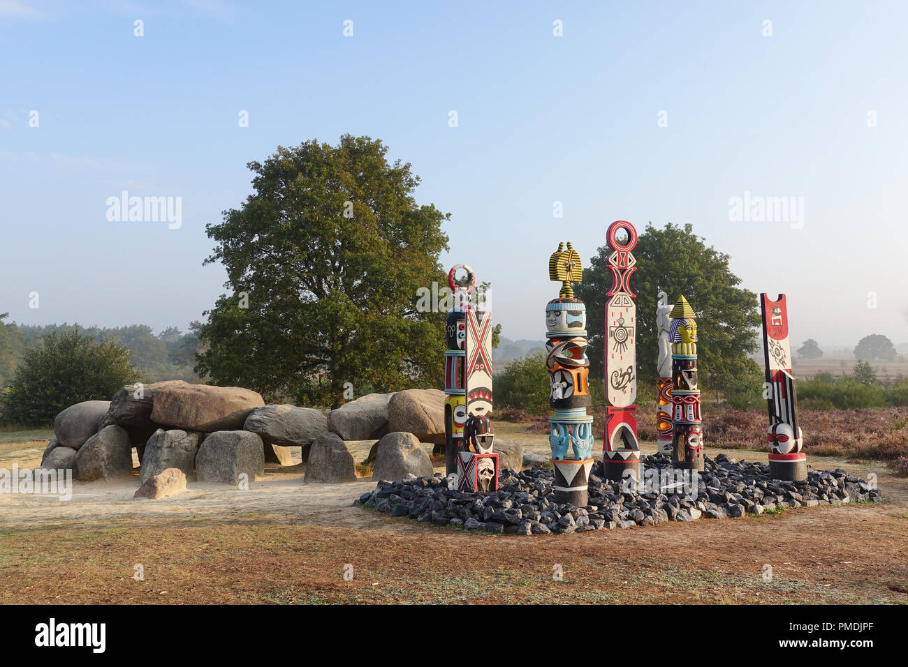 Art project into nature Stock Photo - Alamy